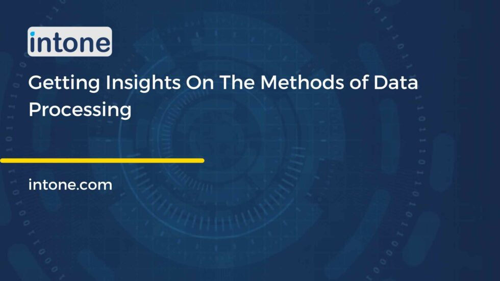 Getting Insights On The Methods of Data Processing - Intone Networks